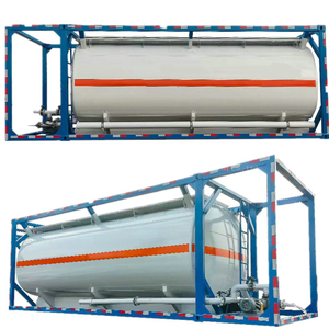 30FT Tank Container Handling Loading Transport Ammonia, Hydrochloric ...
