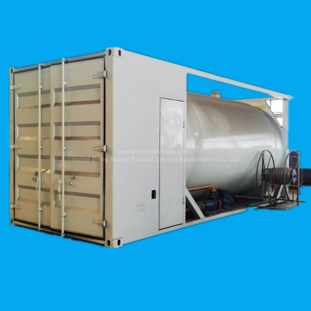 20FT LPG ISO Tank Container Skid LPG Gas Fillling Tank with LPG Dispenser