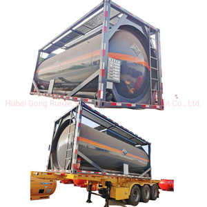 30FT Tank Container Handling Loading Transport Ammonia, Hydrochloric ...