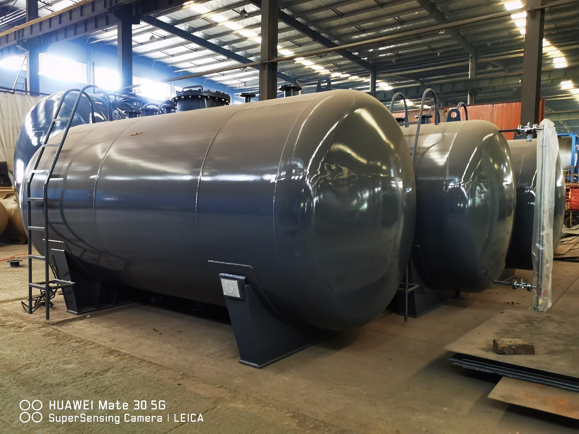 60mt Chemical Lining LDPE Storage Tanks for Hydrochloric Acid, Sulfuric ...