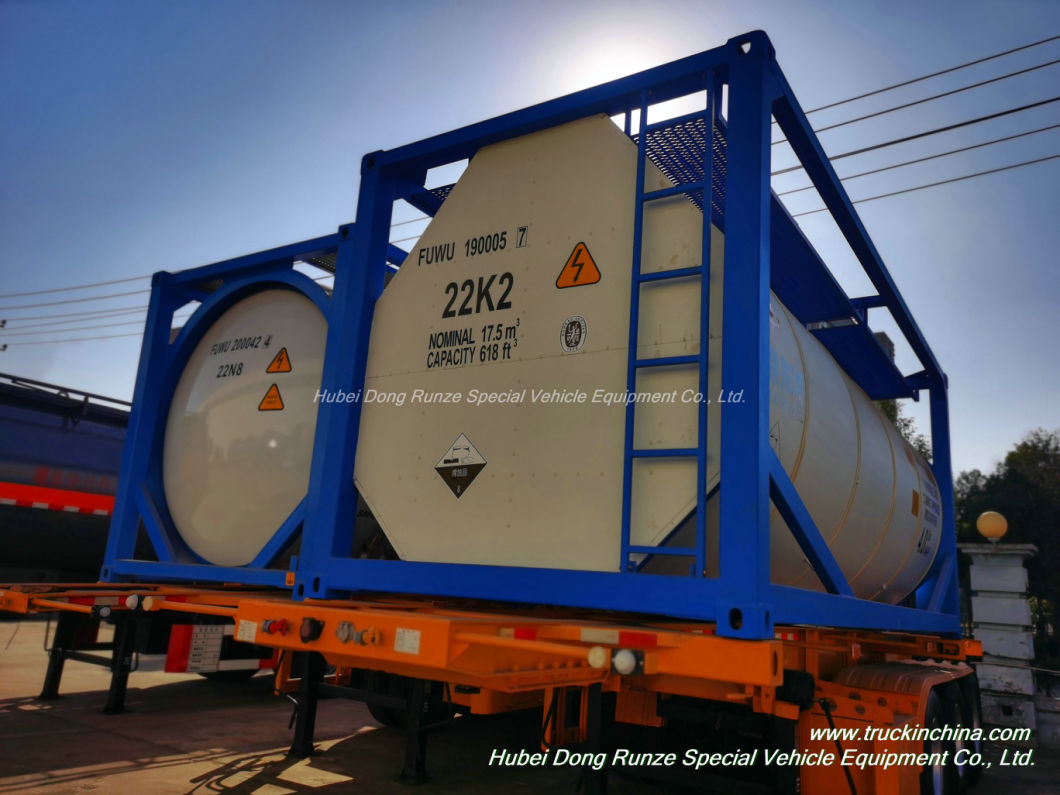 20FT T14 ISO TANK Offshore Lined Tank Container for Sulfuric Acid 17 ...