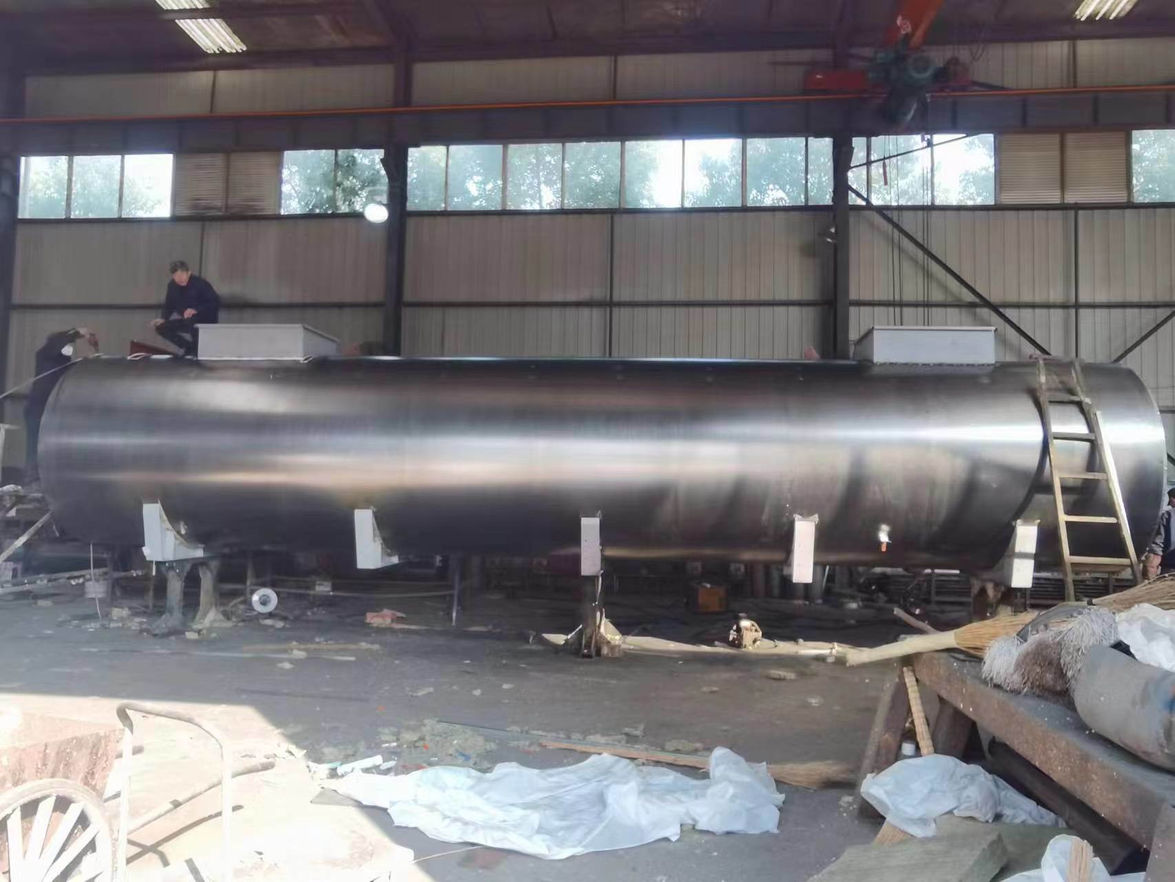 Lined PE 6604 Gallon Sodium Hypochlorite Storage Transportation Tanks ...