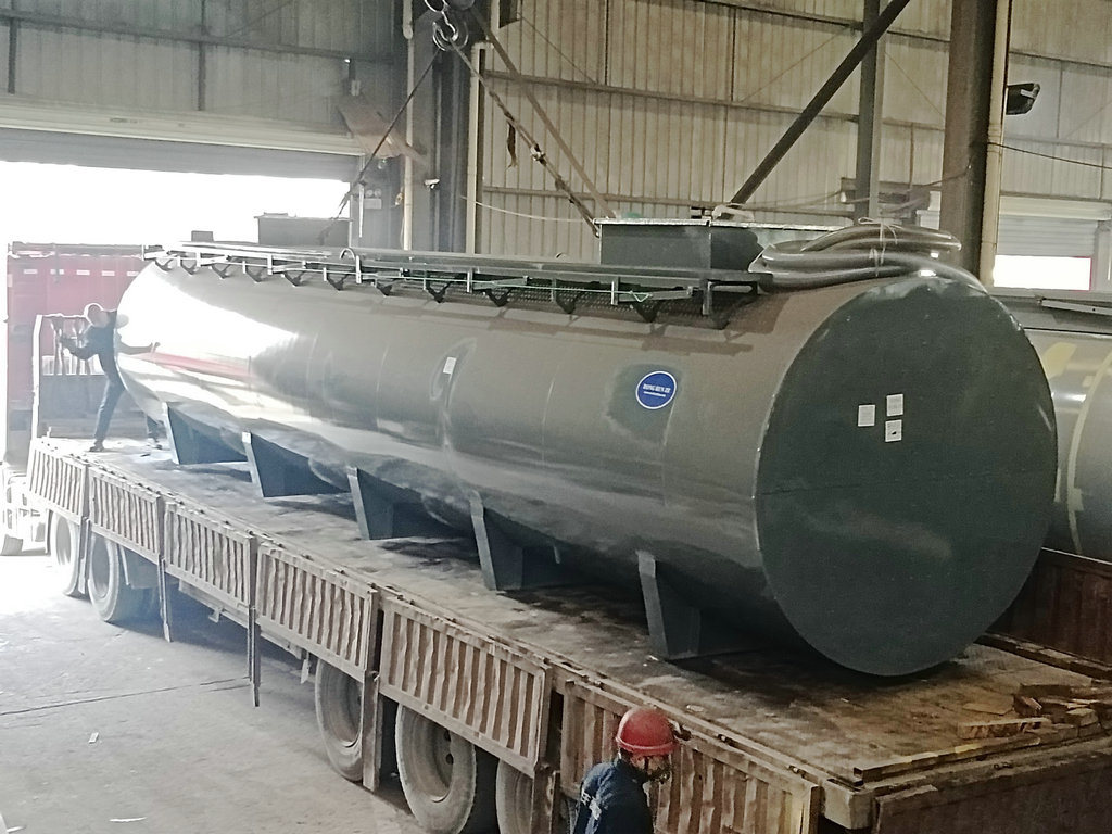 Lined PE 6604 Gallon Sodium Hypochlorite Storage Transportation Tanks ...
