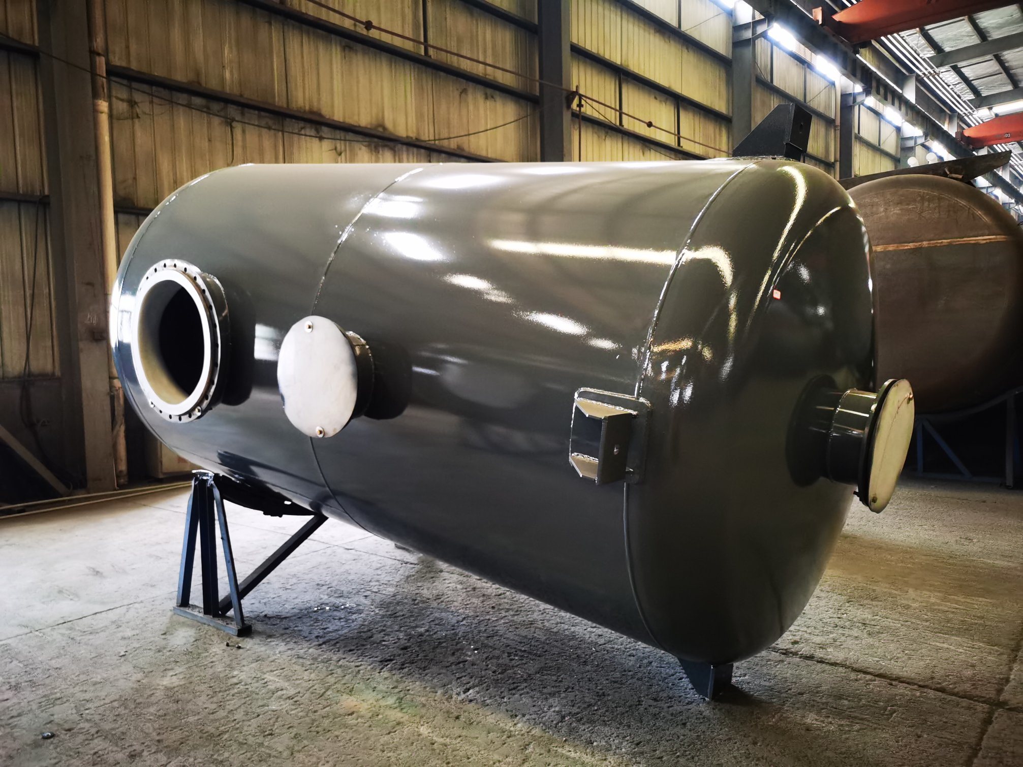 Customizing Chemical Reactor Tank Lined LDPE or PTFE F4 (Mixing Vessel ...